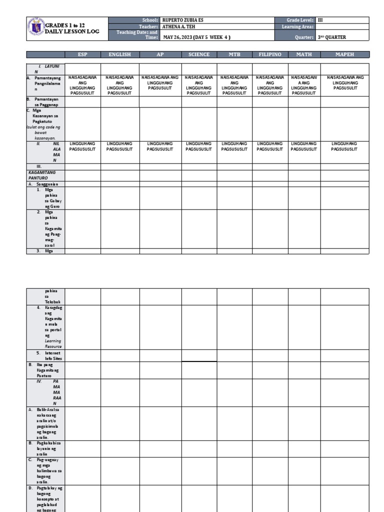 Q4-Week 4-Day5 | PDF