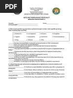 Filipino Grade3 Activity Sheets | PDF