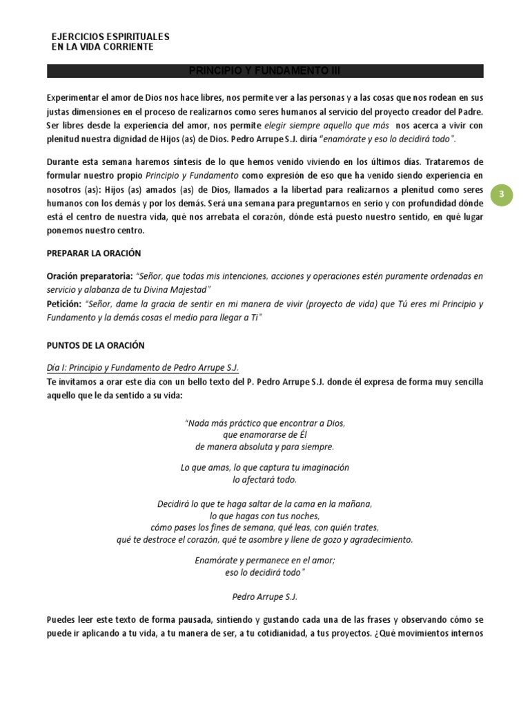 3 - Pcio y Fundamento | PDF