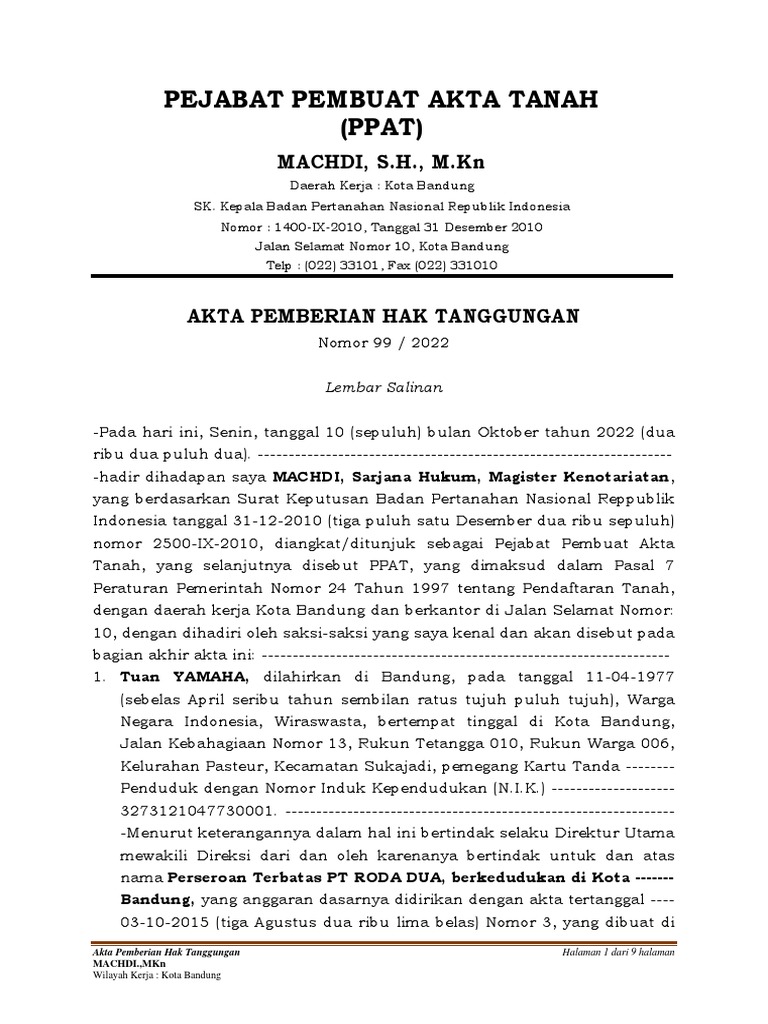 Contoh Apht | PDF
