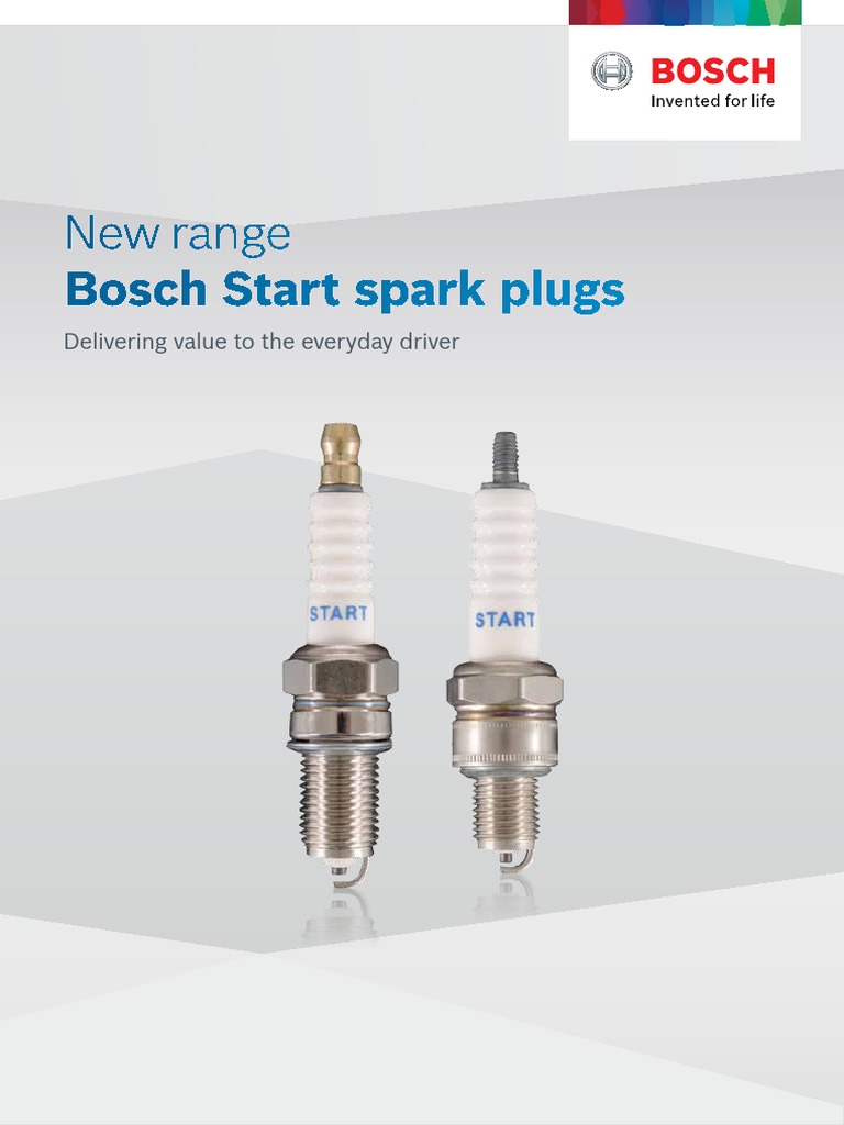 Bosch Start Spark Plug | PDF | Materials | Physical Sciences