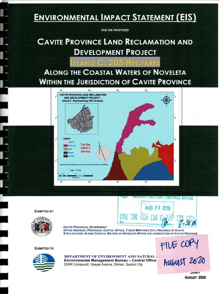 Bacoor Cavite Eis Island C | PDF | Risk | Environmental Degradation