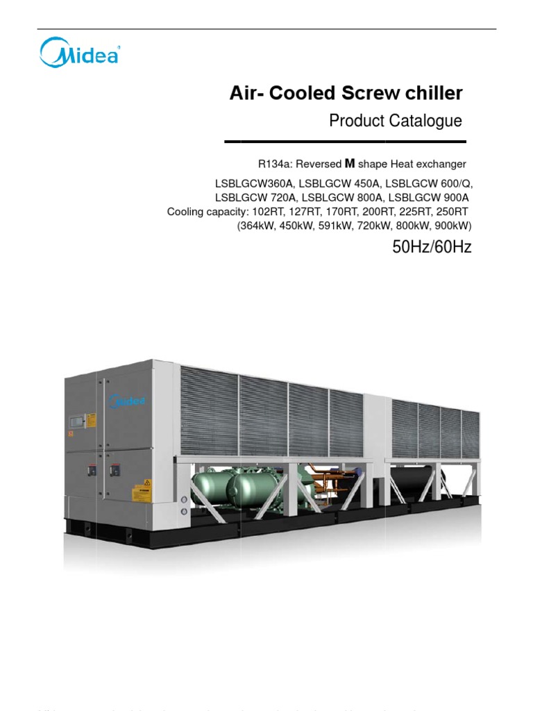 2011 Product Catalogue-Air Cooled Screw Chiller (M Type) | PDF | Heat ...