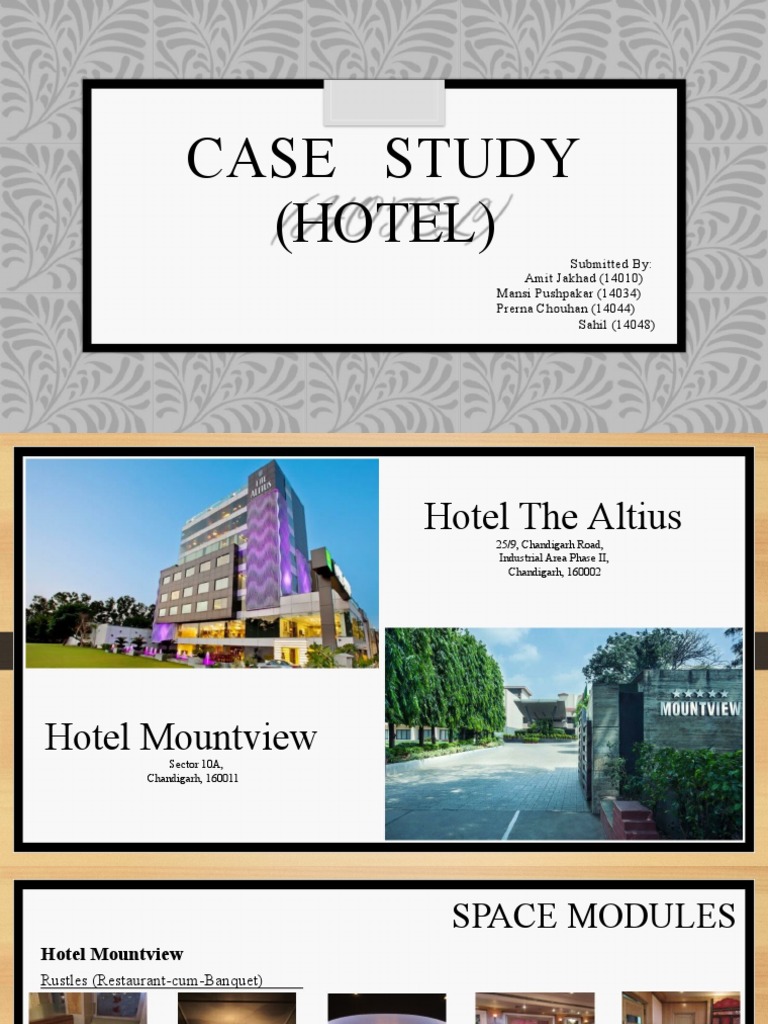 Hotel Design Case Study: Altius & Mountview | PDF | Stairs | Buildings And Structures