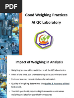 USP Chapter 41 Technical Note | PDF | Weight | Standard Deviation