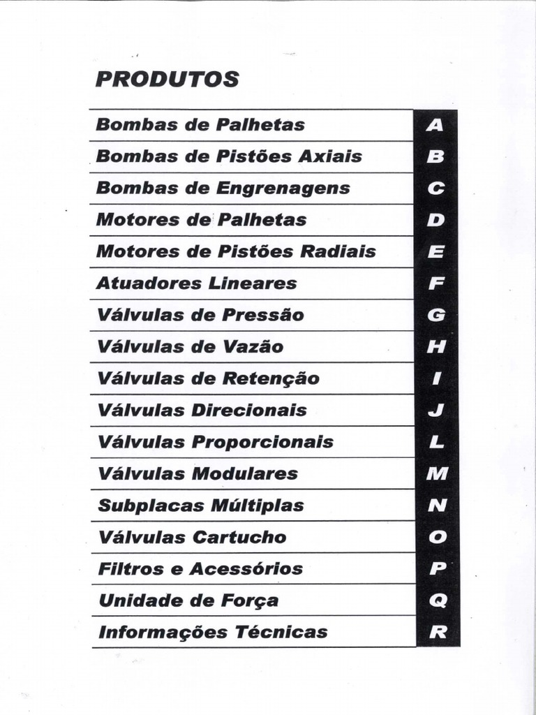 Catálogo Vickers Portugues | PDF