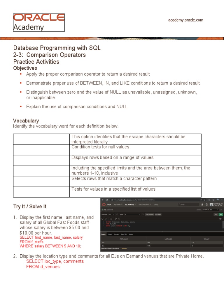 DP 2 3 Practice Achmad Susmono | PDF