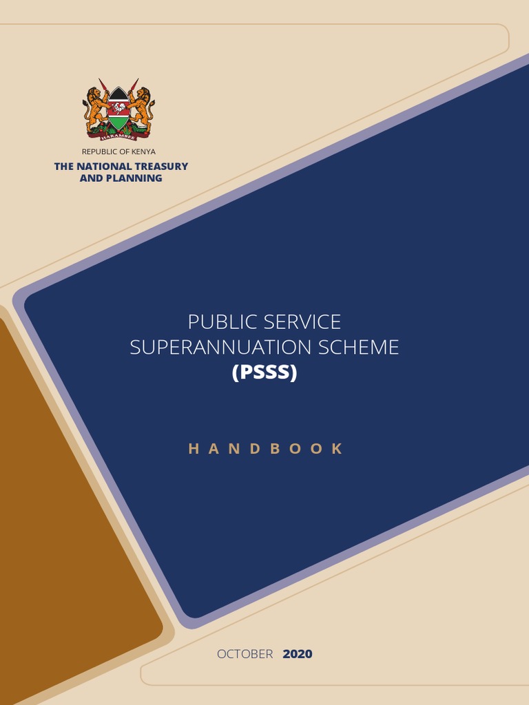 Public Service Superannuation Scheme Guide | PDF | Finance & Money Management