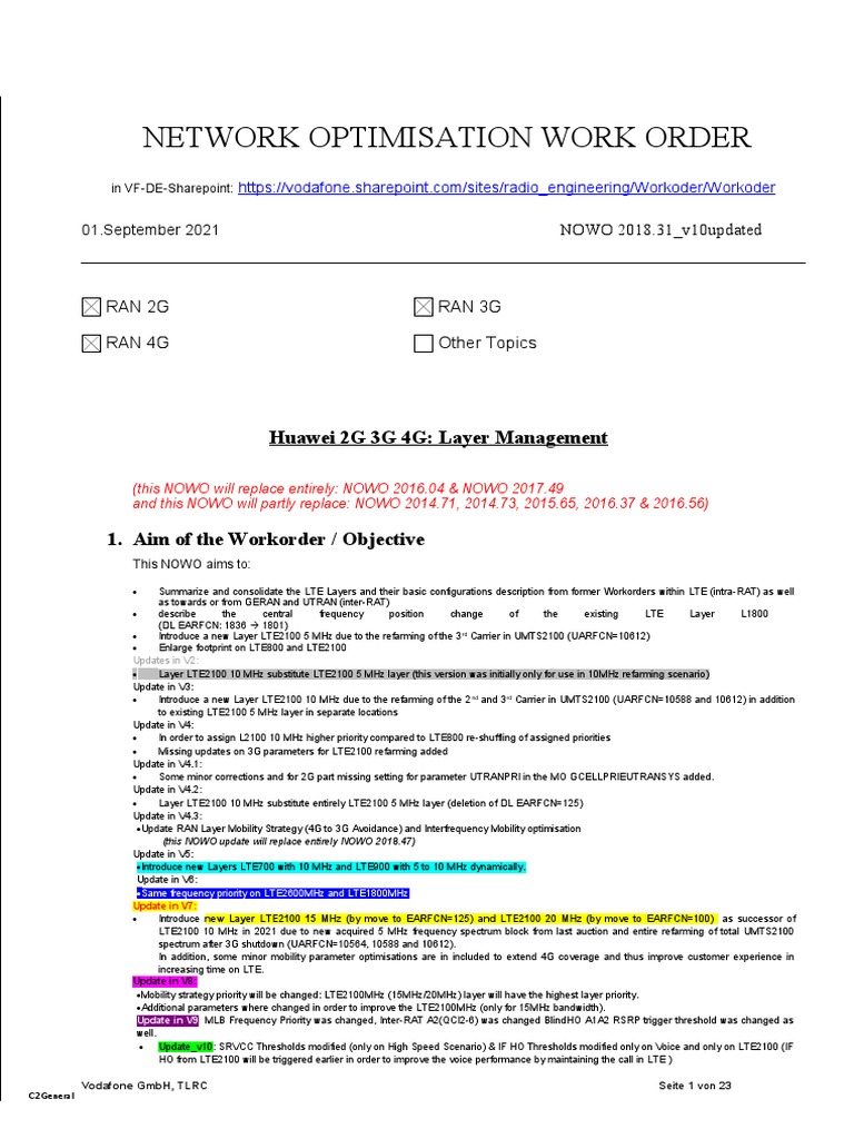 5G Mobility Strategy Technical Interview | PDF | 4 G | Lte ...