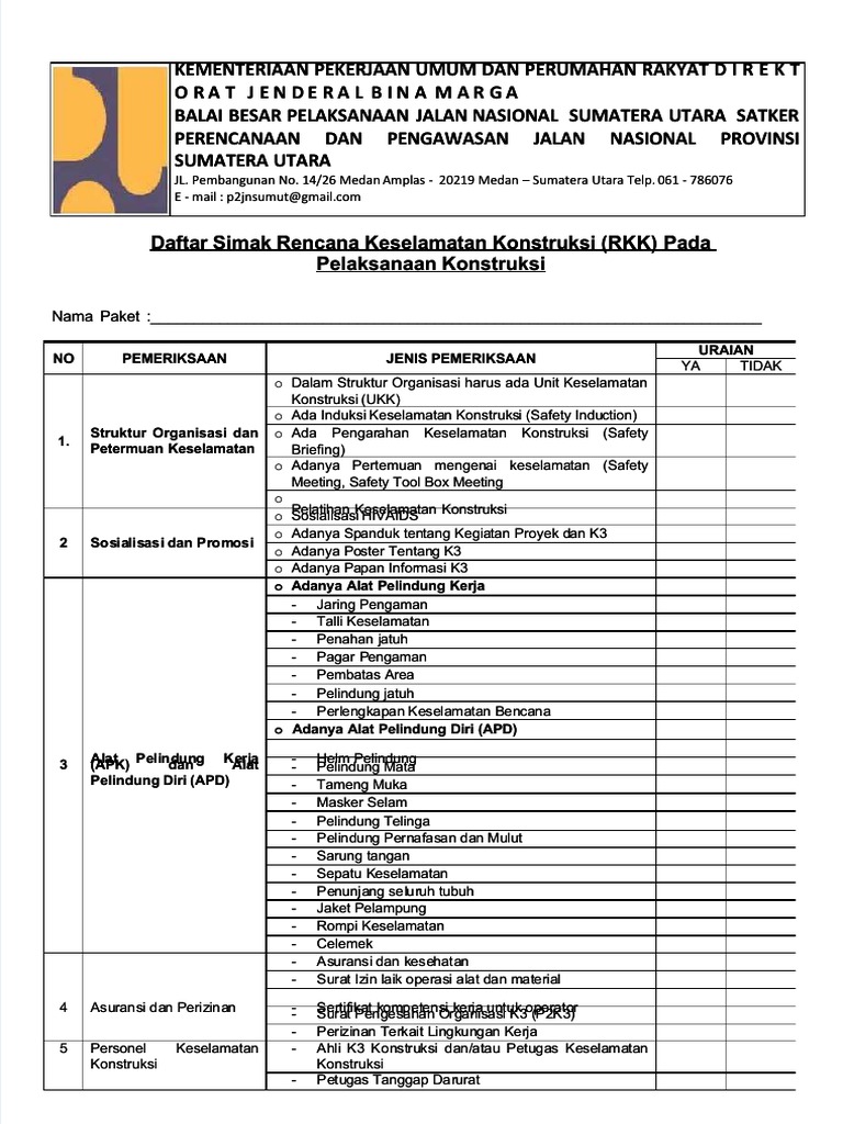 PDF Daftar Simak RKK 2022 - Compress | PDF