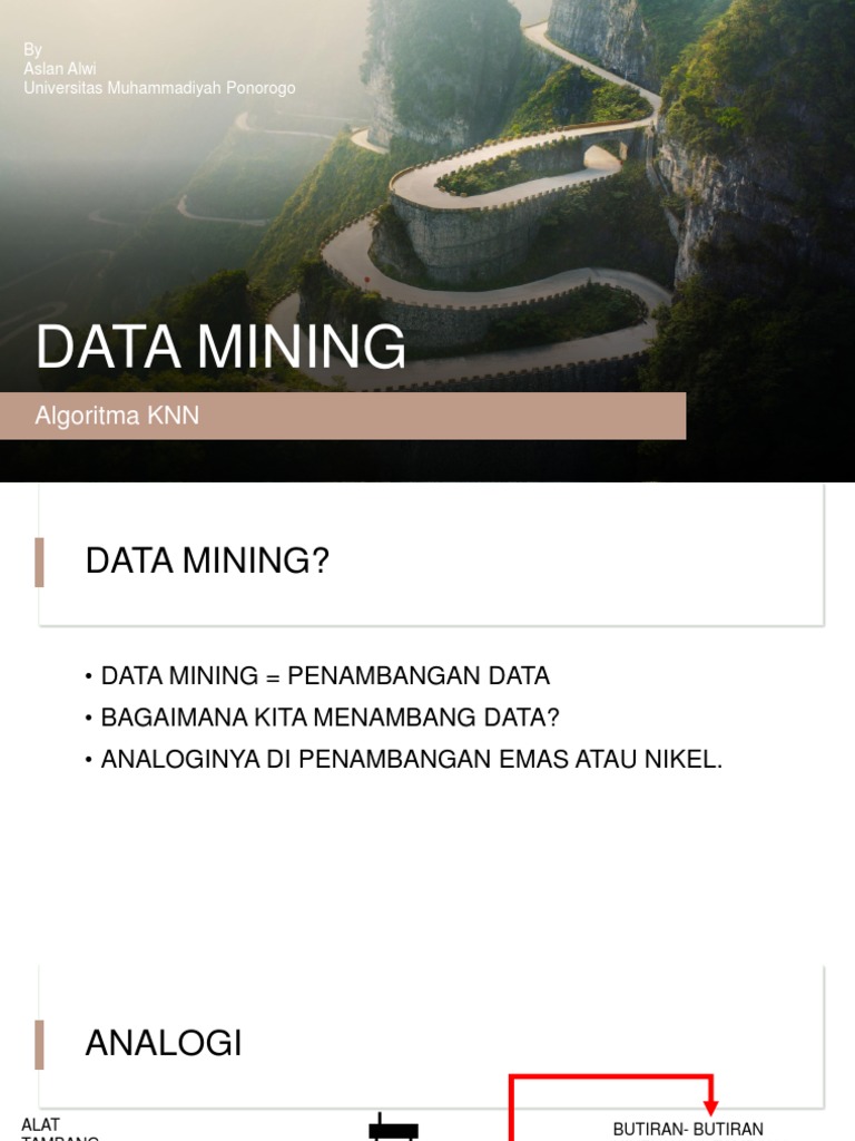 Algoritma KNN (K-Nearest Neigbourhood) | PDF