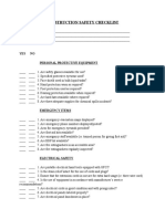5 Point Safety System Checklist | PDF