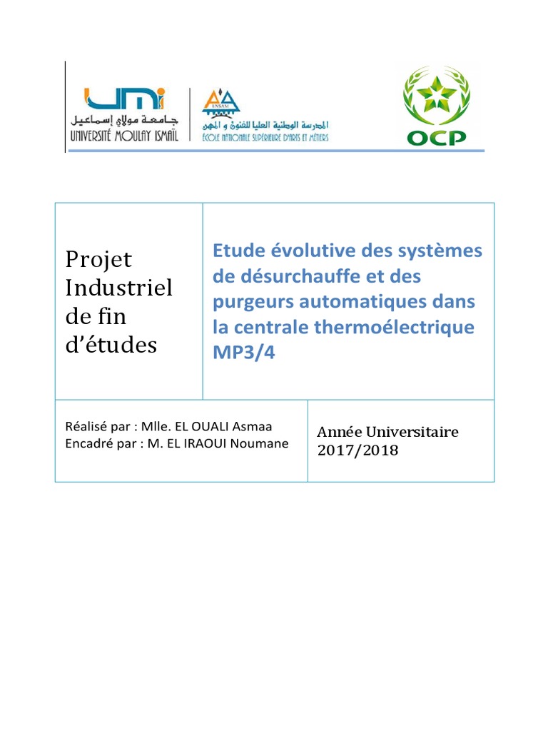 Rapport EL OUALI Asmma ENSAM Meknes | PDF