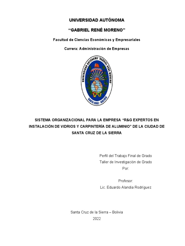 Adm 500 1C | PDF | Pequeñas y medianas empresas | Bolivia