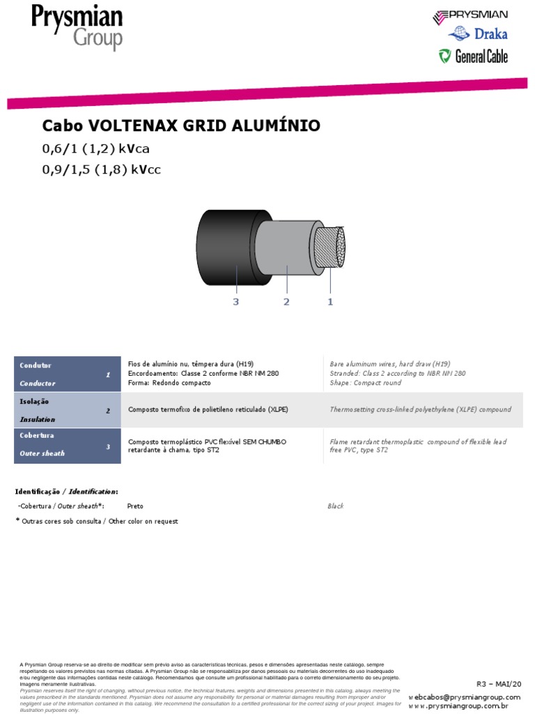 VOLTENAX GRID AL 1kV | PDF
