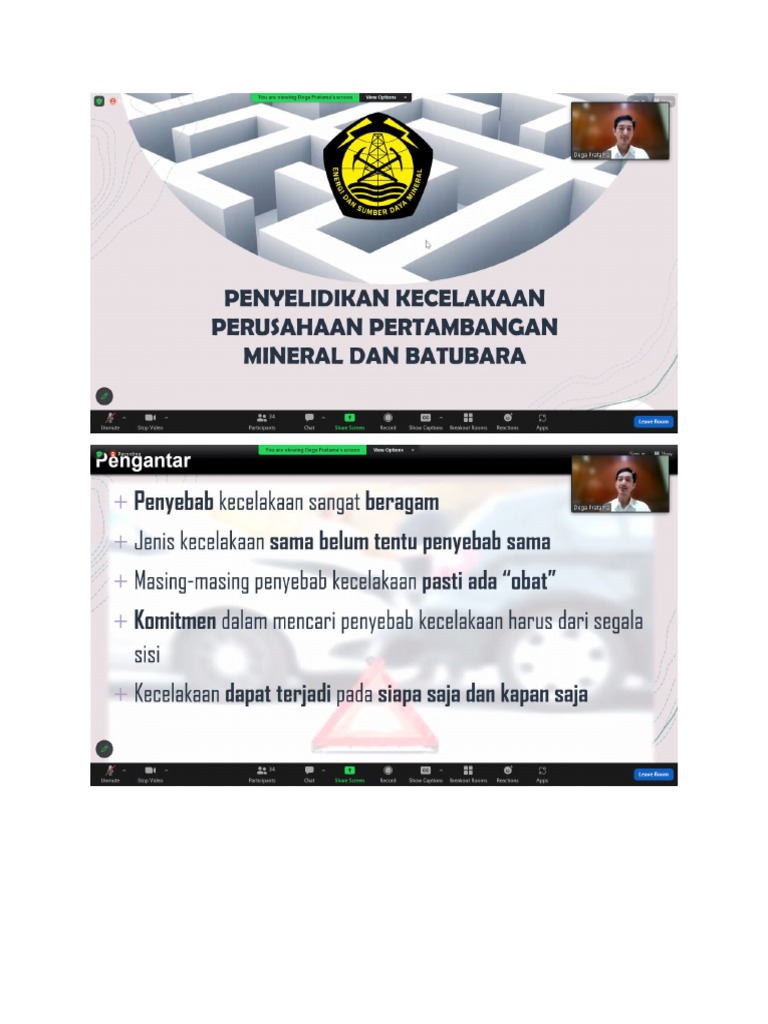 Penyelidikan Kecelakaan Tambang | PDF