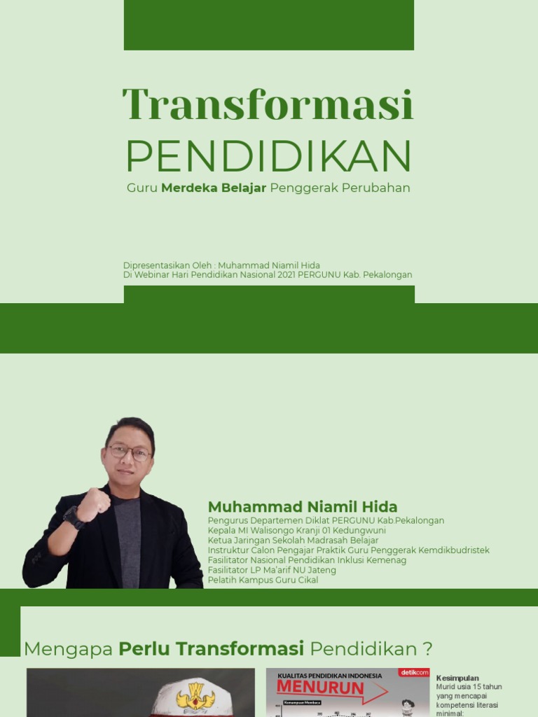 Transformasi Pendidikan | PDF