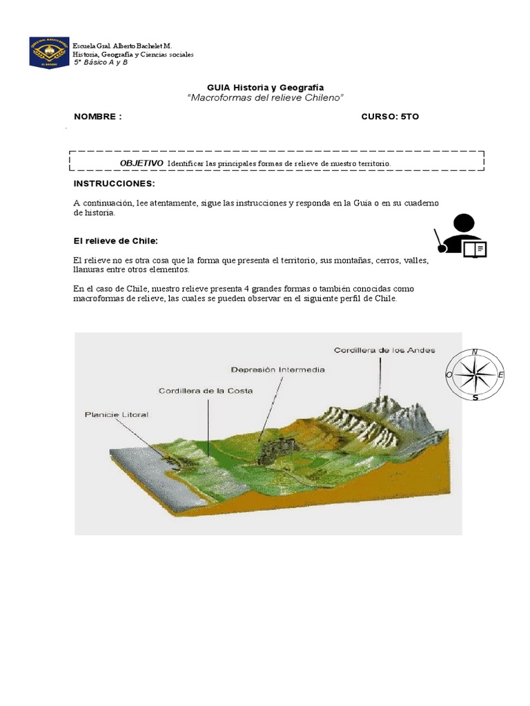 Guia Relieve 5to A y B | PDF
