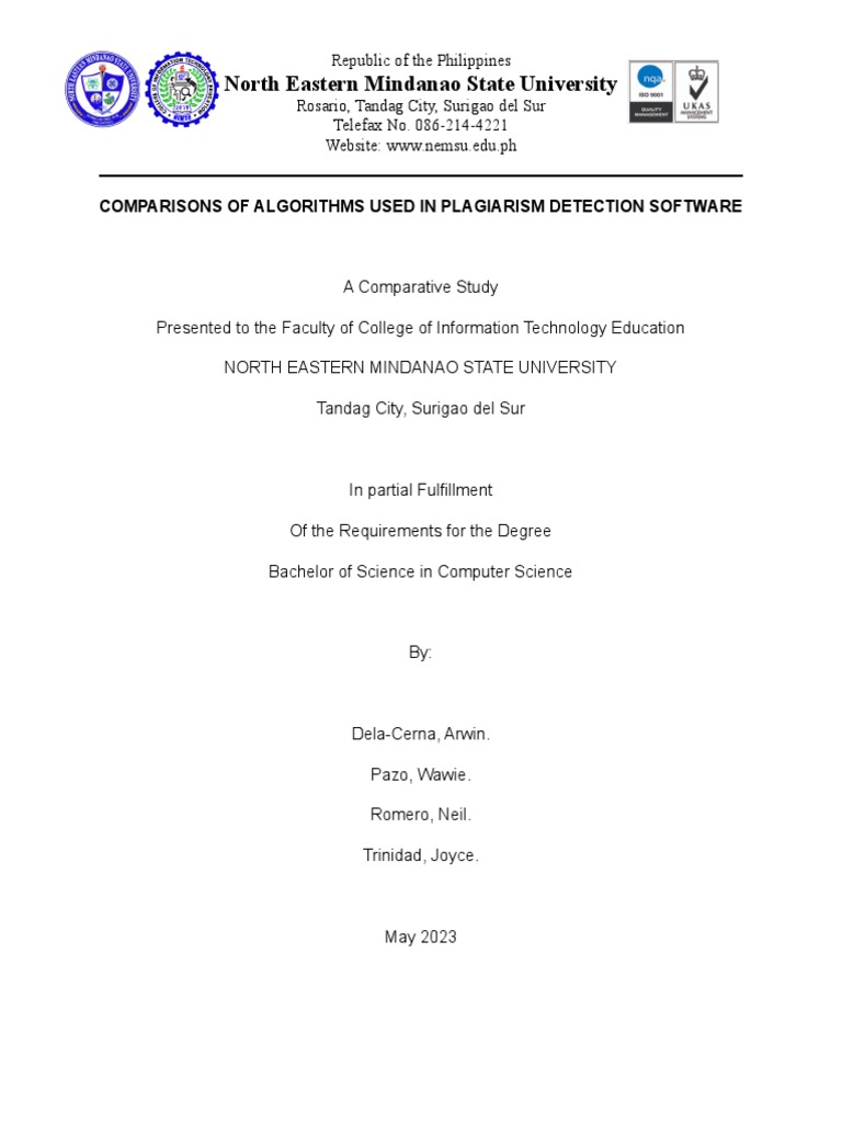 Plagiarism Detection Research | PDF | Computing