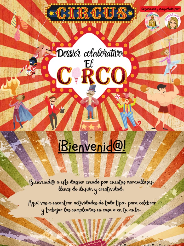 Actividades Creativas del Circo Infantil | PDF | Payaso | Circo