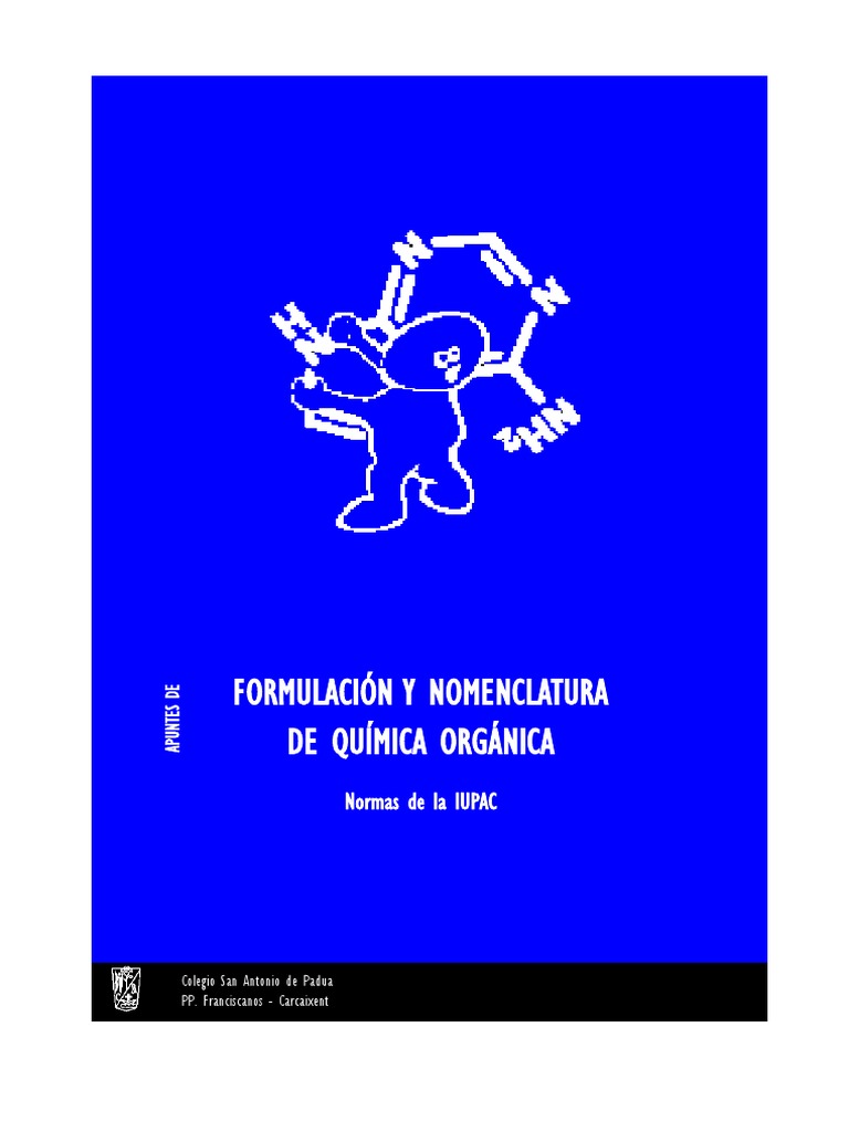 Formulación Orgánica Teoría y Ejercicios | PDF | Sustancias químicas ...