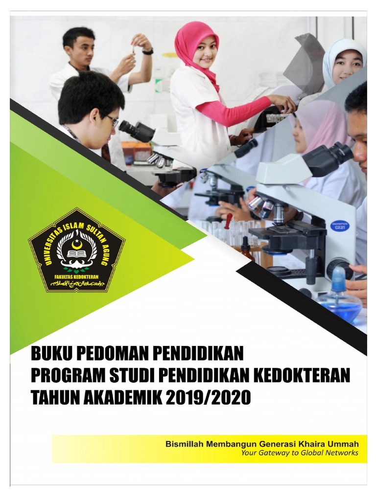 Buku Pedoman Program Studi Pendidikan Kedokteran 20192020 | PDF