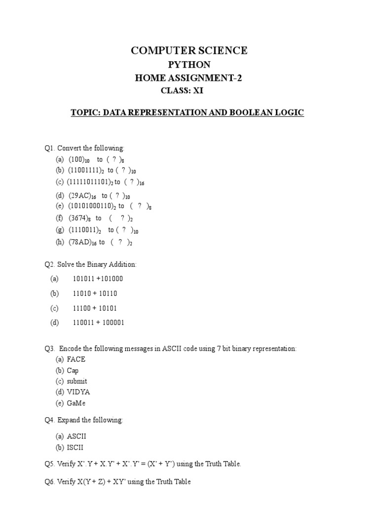 Home Assignment 2 | PDF | Computer Engineering | Computer Data Home Assignment 2 | PDF | Computer Engineering | Computer Data