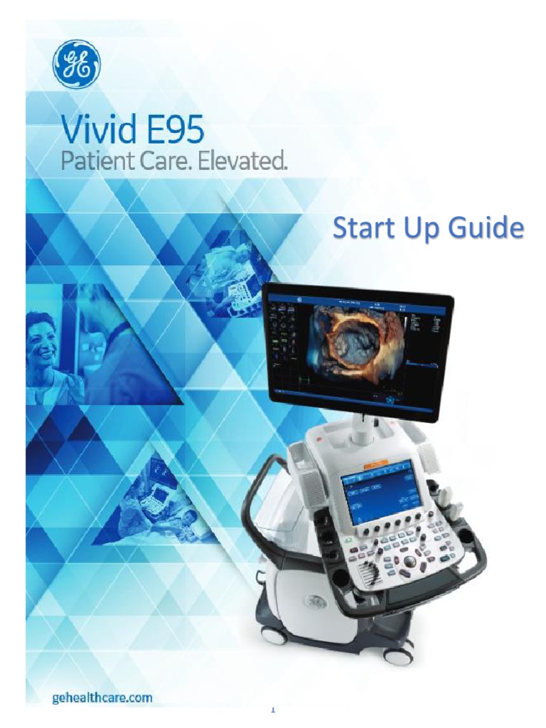GE Vivid E95 Ultrasound User Manual | PDF | Image Resolution | Contrast ...