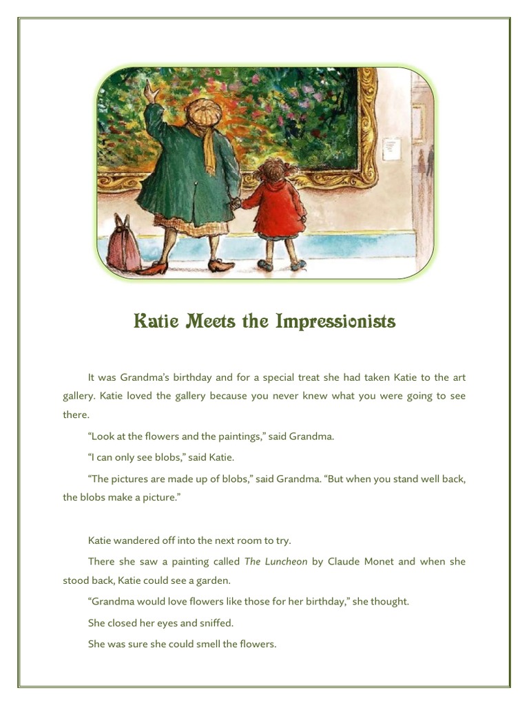 Katie Meets The Impressionists James Mayhew | PDF