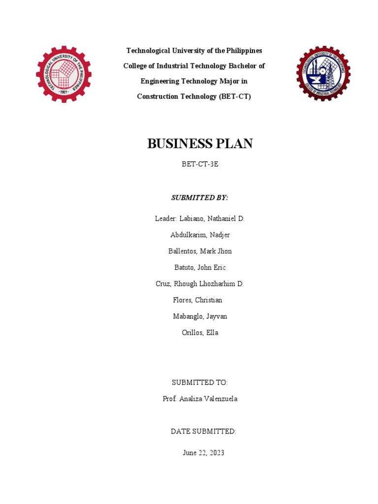 BUSINESS PLAN v.3 | PDF