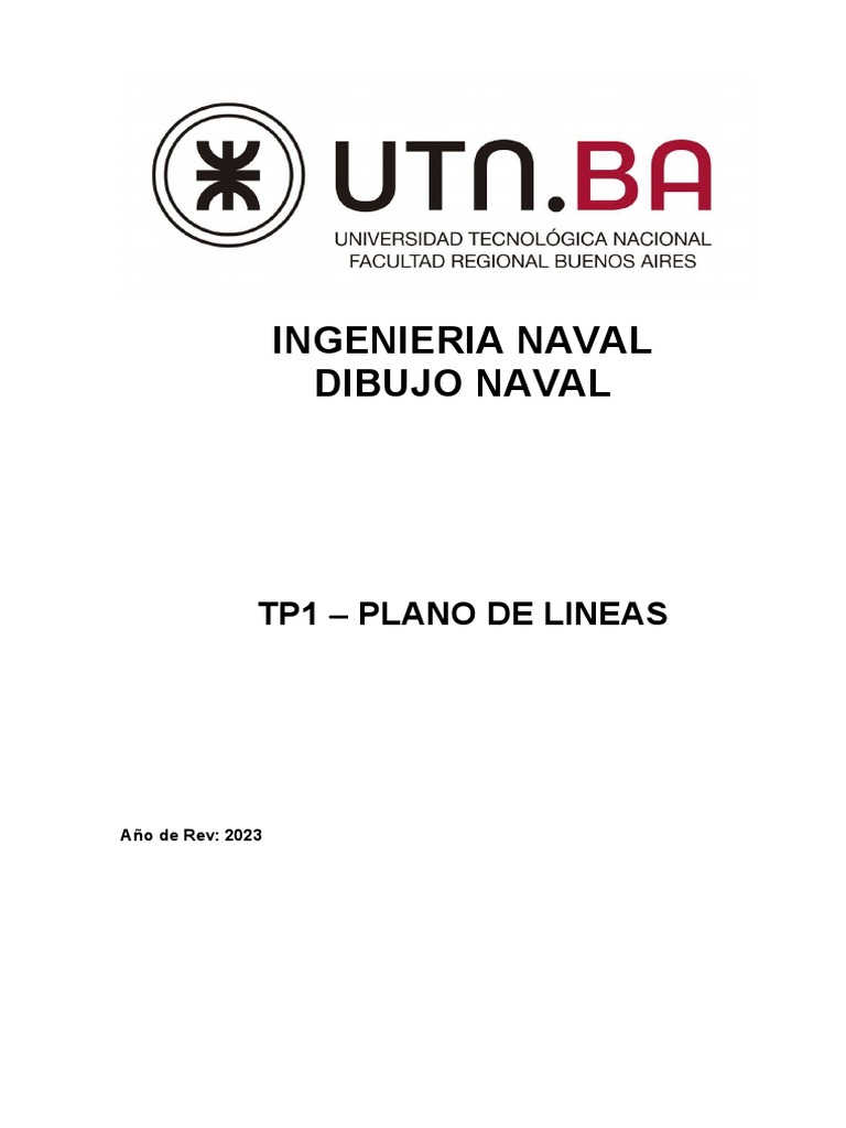 TP1 - Plano de Lineas _ 2023 | PDF