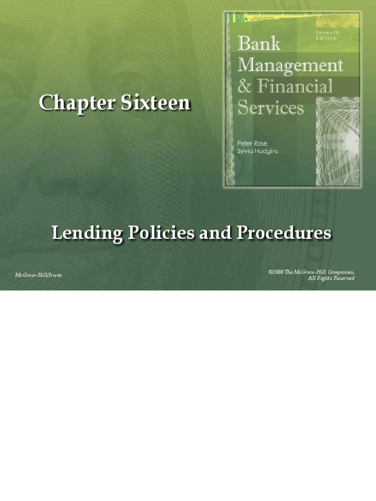 EFIN 519 Lecture 04 Chapter 16 | PDF