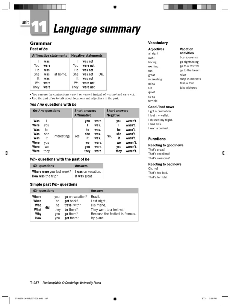 Language Summary Unit 11 | PDF | Linguistic Morphology | Cognitive Science