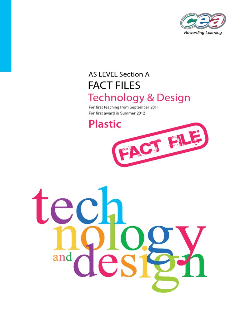 Section A - Fact Files - Plastic | PDF | Thermoplastic | Plastic