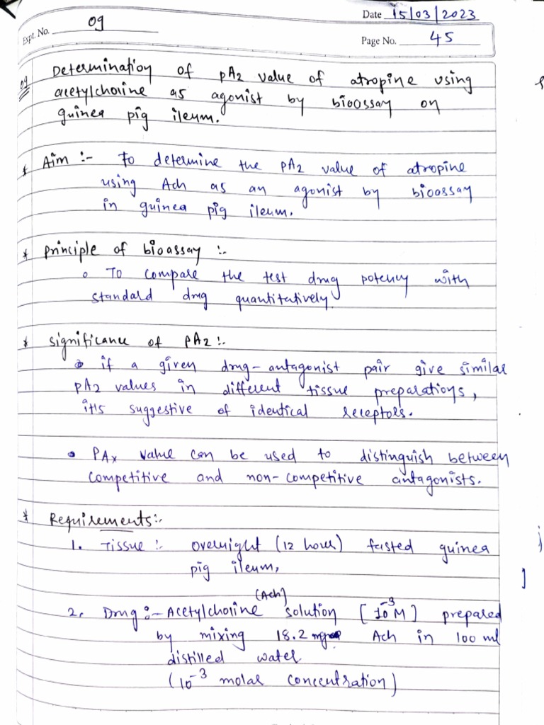 PA2 Animal Experiment AIIMS | PDF
