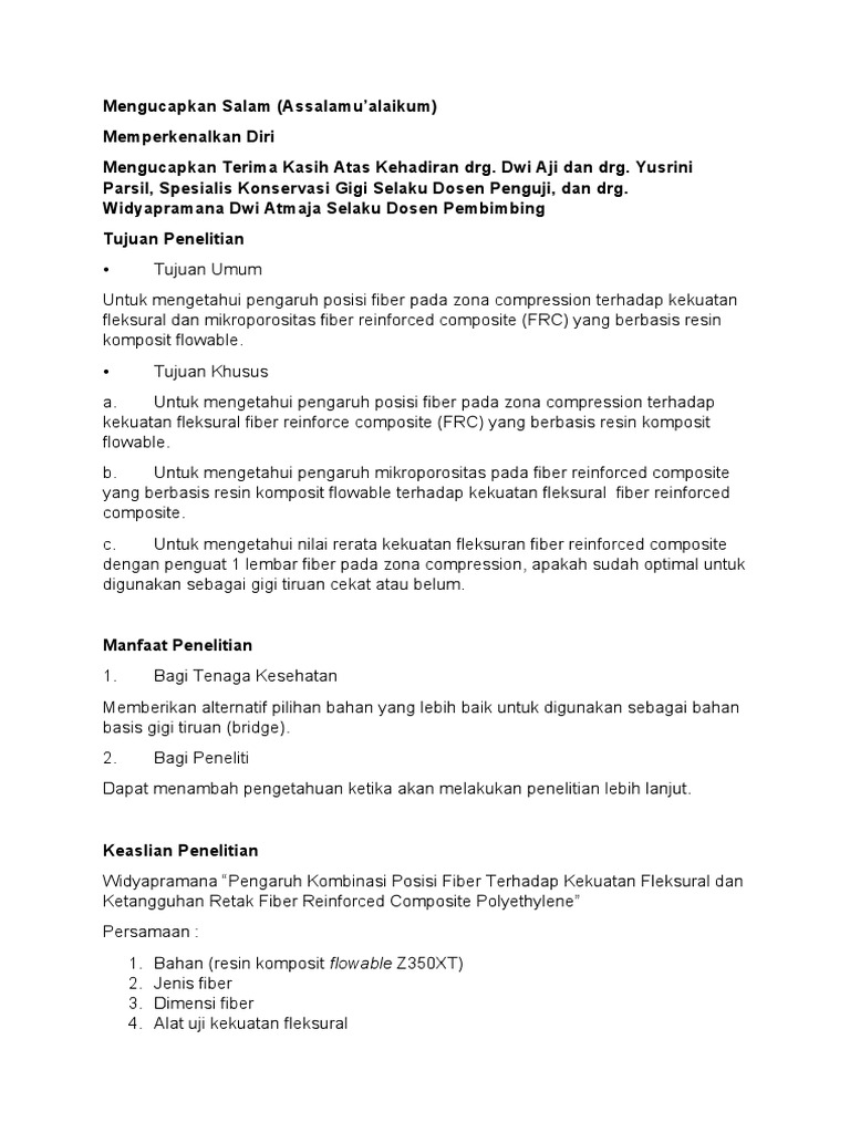 Catatan Sempro | PDF