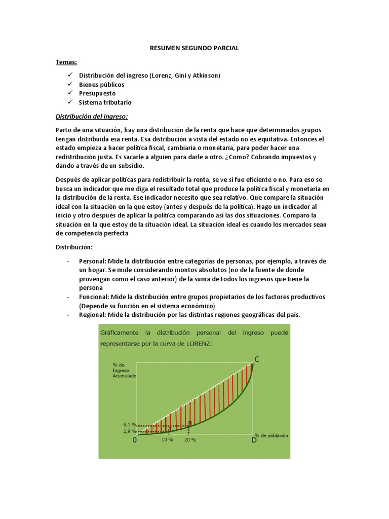 Resumen Segundo Parcial | PDF | Impuestos | Presupuesto