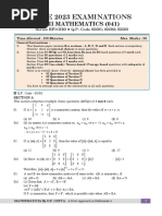 Matrices - CBSE - Class12 - PYQ 2015-2025 PDF | PDF