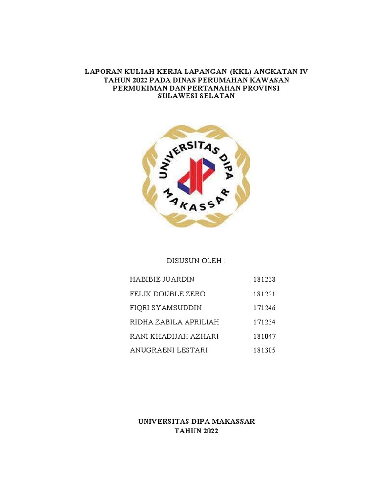 Laporan Kuliah Kerja Lapangan | PDF