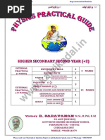 Physics Practical File Class 12 | PDF