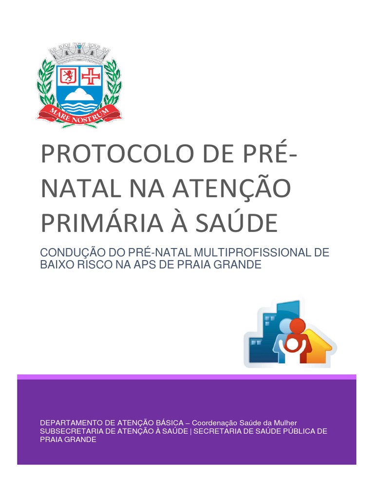 Protocolo de PreNatal na Atençao Basica Praia grande | PDF | Gravidez ...