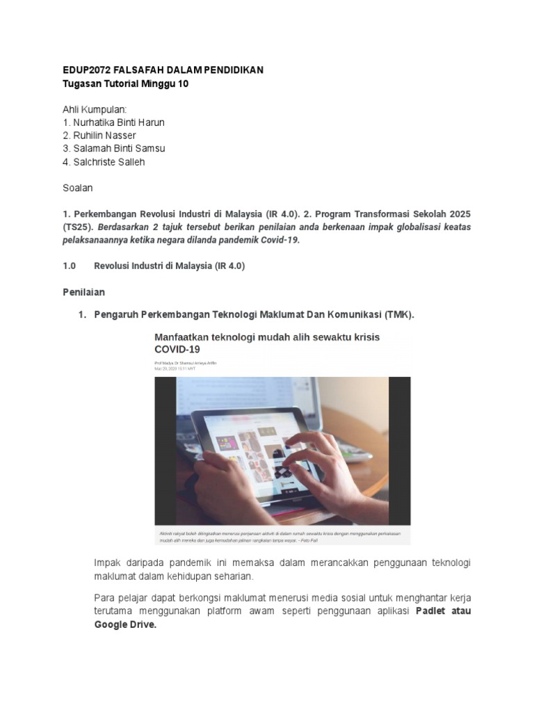 Tutorial Falsafah M10 | PDF