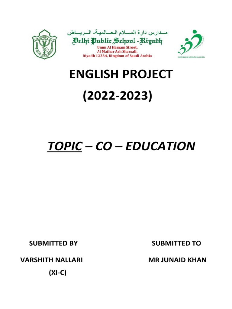ENGLISH PROJECT 11 varshith | PDF