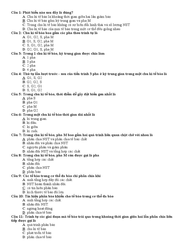 GV - TLHT Sinh 10 - HK2 - 2023 | PDF