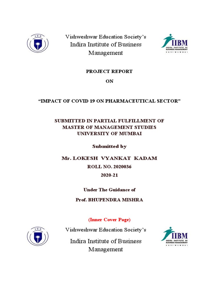 Final Project | PDF | Pharmaceutical Industry | Health Care