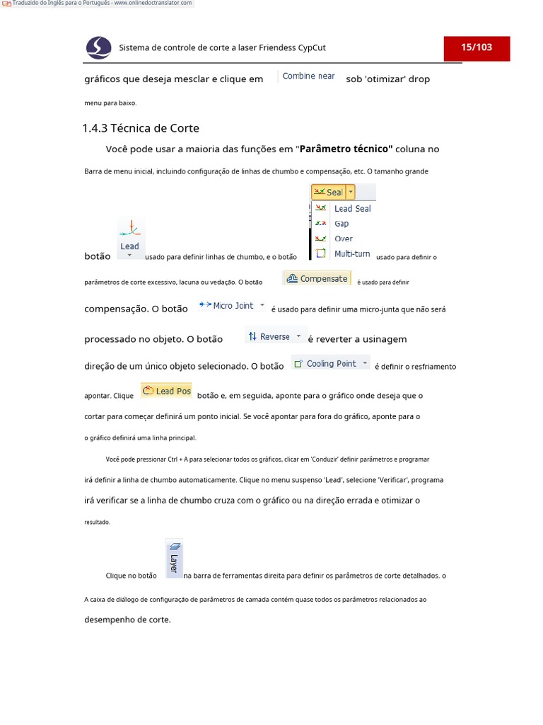 Cypcut User Manual V6 5 2 En Pt Pdf