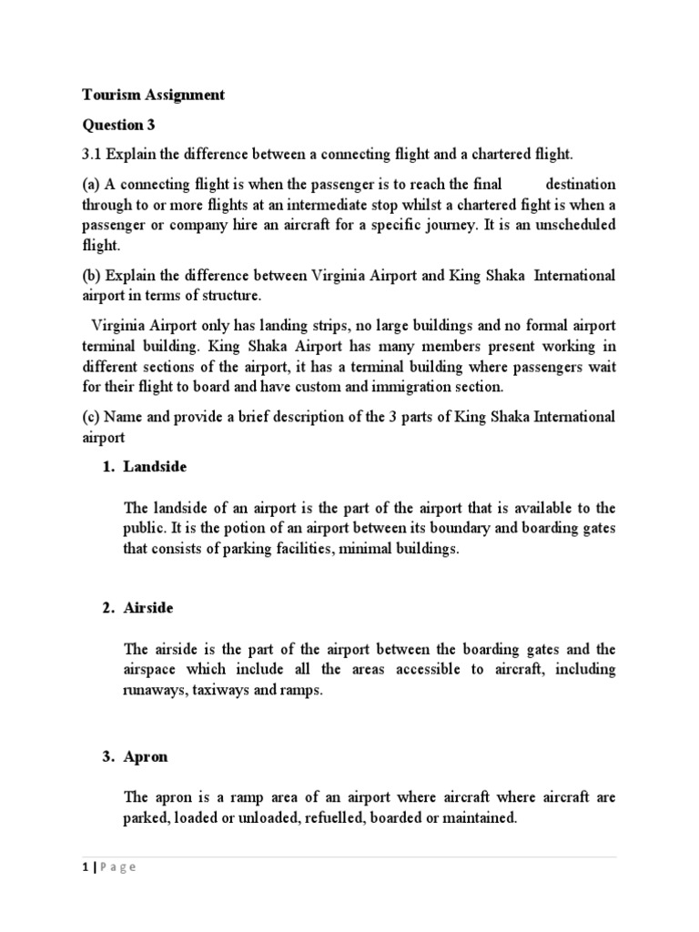 Tourism project grade 11 | PDF