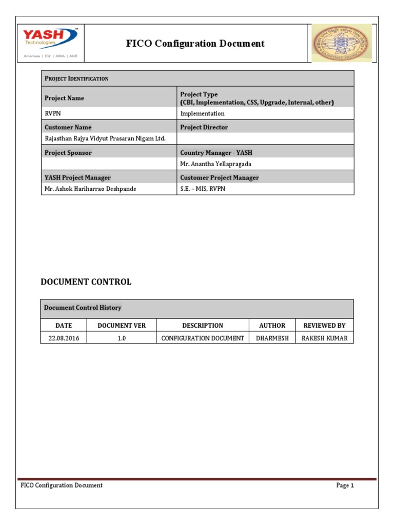 RVPN - FI Config Document | PDF