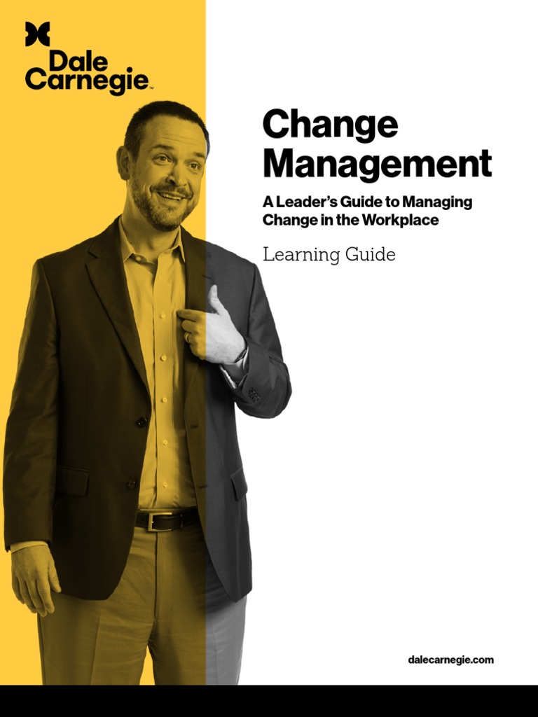 Change Management Learning Guide 061719 | PDF | Change Management ...
