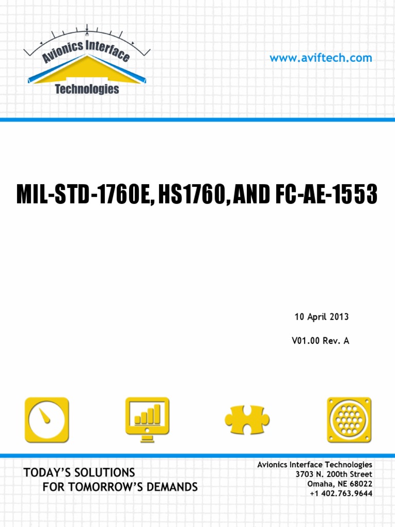 FC4 Avionics AIT HS1760 Tutorial | PDF | Electronics | Computer Hardware